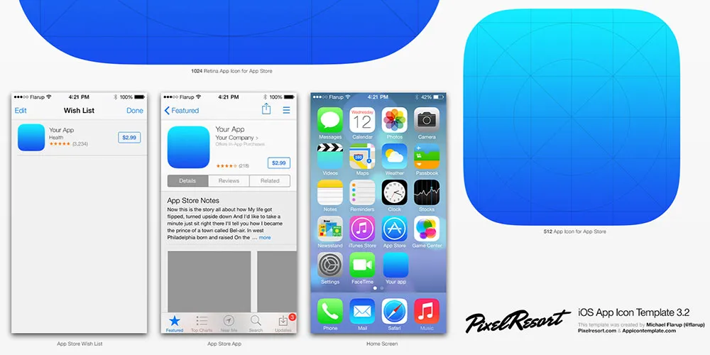 Best iOS7 UI / GUI Kits - Free Downloads | Jackrabbit Mobile